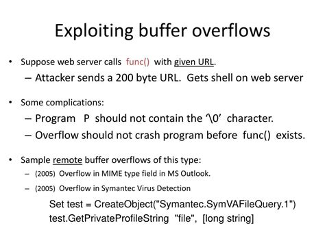 Ppt Control Hijacking Attacks Powerpoint Presentation Free Download