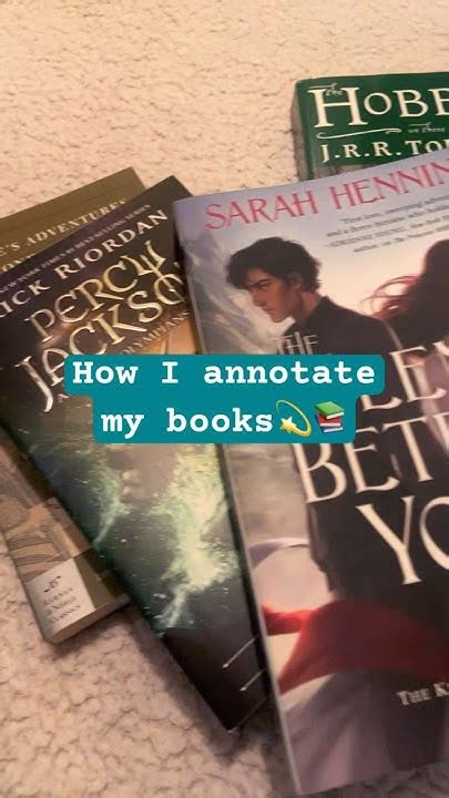 How Do You Annotate🤔📚 Foryou Annotations Booktube Books Shorts Youtube