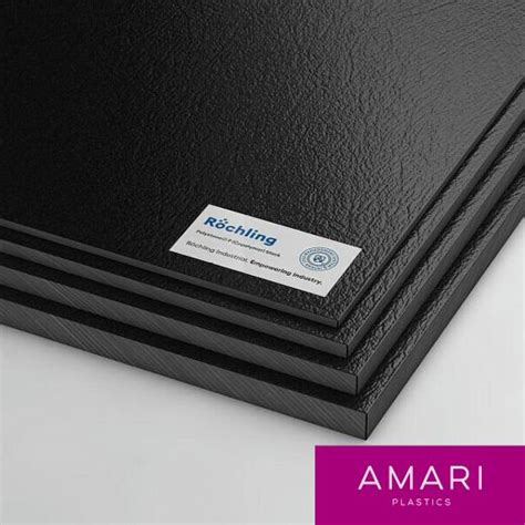 Buy 3mm Black Pp Copolymer Sheet 2440x1220 102224 Amari Plastics