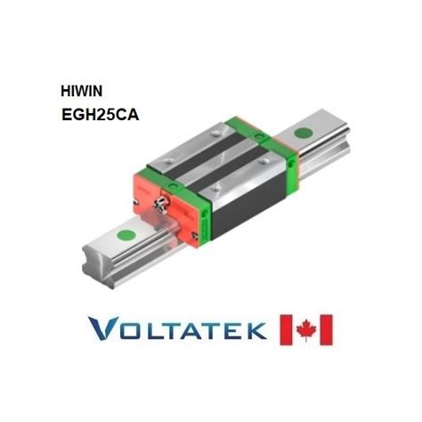 HIWIN EGH CA Block For Mm Linear Guide Rail Voltatek Canada