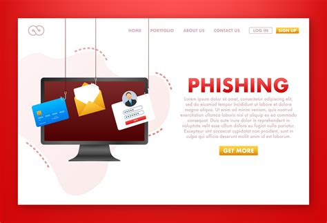 Data Phishing With Fishing Hook Mobile Phone Internet Security