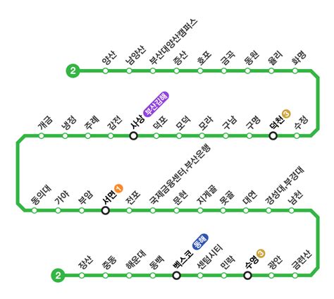 부산 지하철 2호선 노선 네이트 검색
