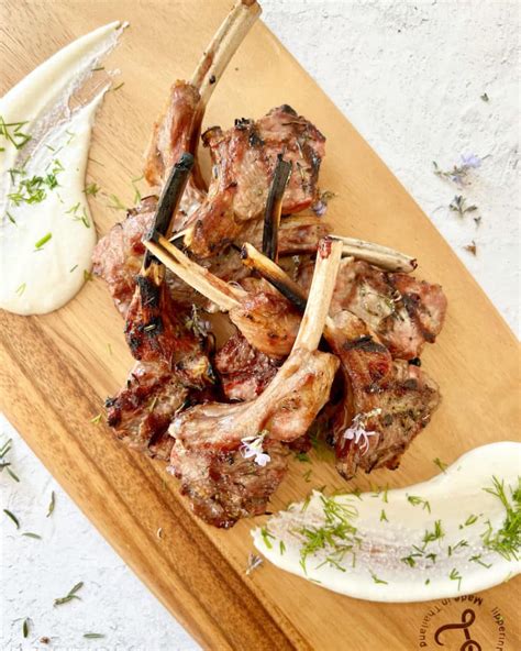 Easy Lamb Lollipops With Lemon Whipped Feta More Momma