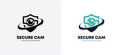 Cctv Security Protection System Spy Camera Logo Design With Letter S Symbol 54709924 Vector Art