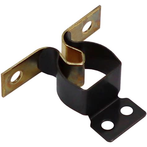 Gripper Catch And Strike Brass Plated Elbow Catch With Stop Fowkes Bros