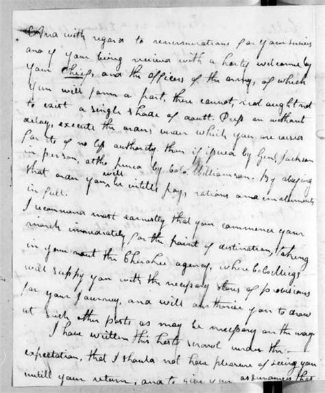 Richard G Dunlap To Andrew Jackson March 30 1819 Picryl Public Domain Image