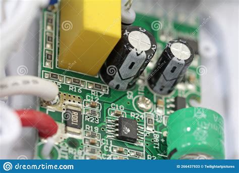 Insight Into Microelectronics Motherboard With Semiconductor