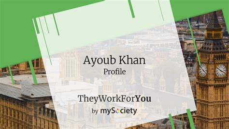 Ayoub Khan Mp Birmingham Perry Barr Theyworkforyou