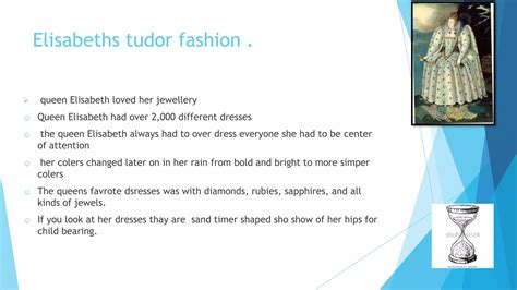 History Tudor Fashion Pptx