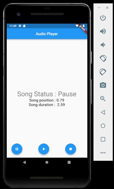 Github Clementpeter Audio Player A Light Weight Flutter Application For Playing Audio Files