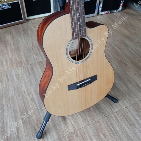 รีวิว กีต้ารโปร่ง Cort รุ่น Jade 1 บอดี้ทรง Venetian ขนาด 40 นิ้ว สีไม้ แถมฟรี ใบคอร์ดปิ๊ก ส่ง