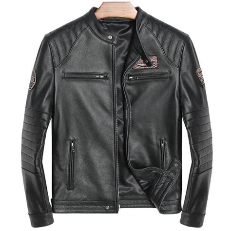 Мужская куртка из натуральной кожи винтажная зимняя осенняя Англия британская стильная