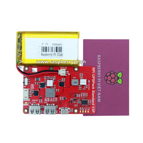 Raspberry Pi UPS Pack Uninterruptible Power Supply Raspberry Pi