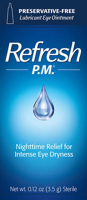 Refresh Pm Lubricant Eye Ointment 35gm By Abbvie Usa