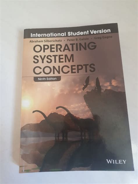 Operating System Concepts Computers Tech Office Business Technology On Carousell