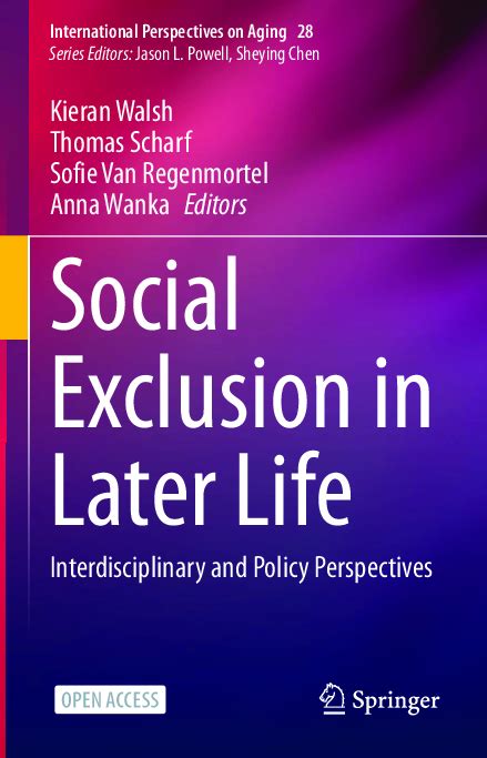 Pdf How Can Urban Design And Architecture Support Spatial Inclusion For Nursing Home Residents