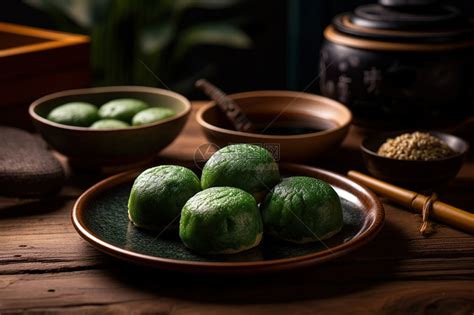 清明节青团插画图片下载 正版图片402439928 摄图网