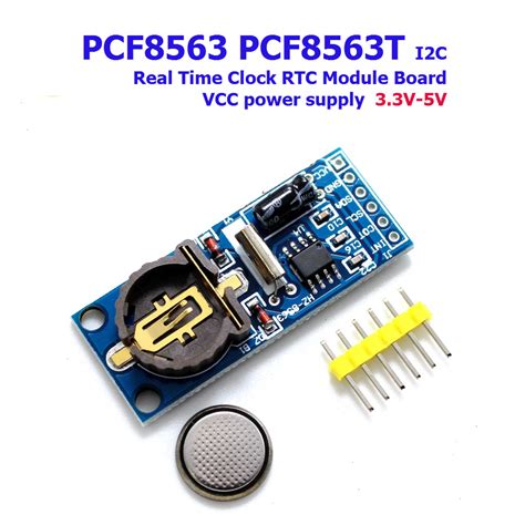 rtc pcf8563t i2c iic real time clock module ขาย arduino อุปกรณ์ฯ esr meter 18650 inspired