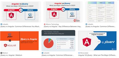 Jquery Vs Angular 일반적인 차이점들