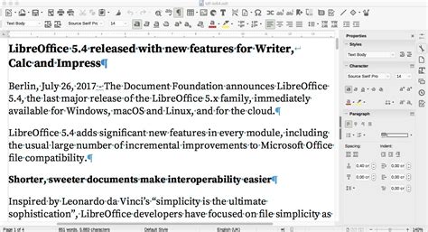 LibreOffice Office Suite Is Now Available As Flatpak And Snap Packages Softpedia