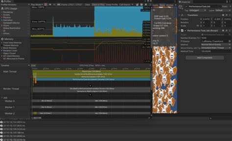 Performance In Unity Async Await And Tasks Vs Coroutines C Job System And Burst Compiler