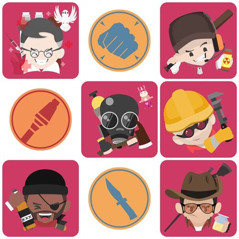 Only 3 more to go to complete my TF2 icon set :) : tf2