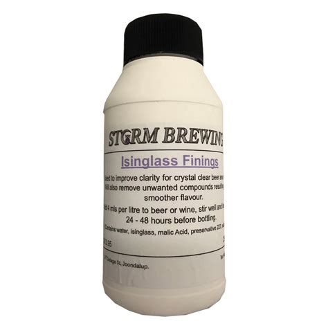 Isinglass Finings Storm Brewing