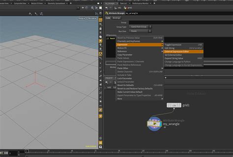Houdini Expression Editor Cg Toolbox