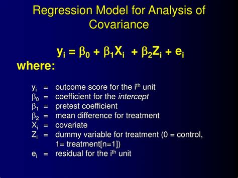 Ppt Statistical Analysis Of The Regression Point Displacement Design