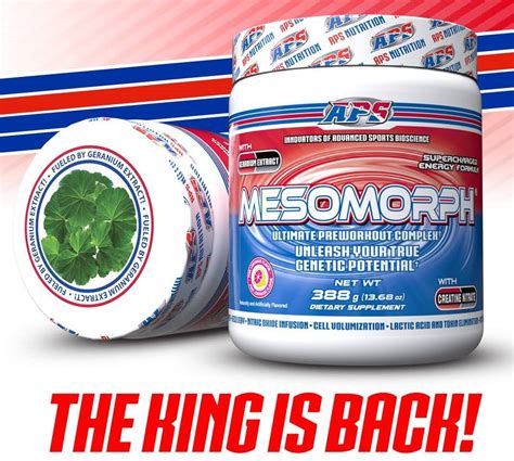 Aps Mesomorph Pre Workout V4 Version 4 Mesomorph Megapump