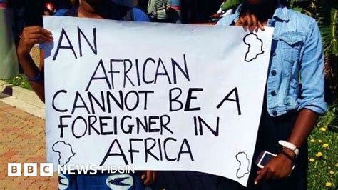 Xenophobia In South Africa Wetin Mean How E Take Start Bbc News Pidgin