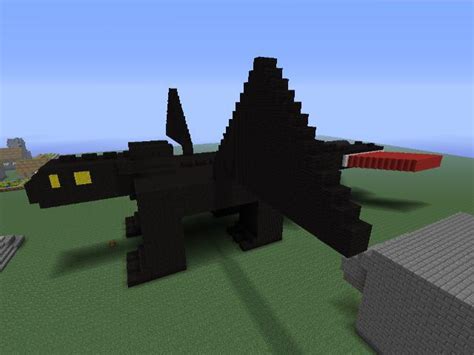 Toothless Minecraft By Night Fury100 On Deviantart
