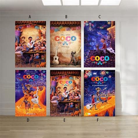 Coco Movie Poster Etsy