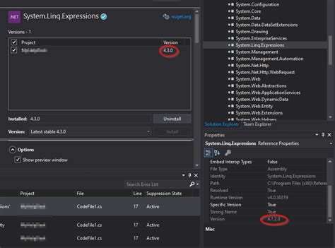 Cant Get Reference Version To Update Rcsharp
