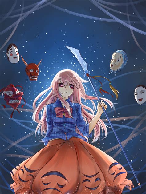 Hata No Kokoro Touhou Drawn By Hujitaumi Danbooru