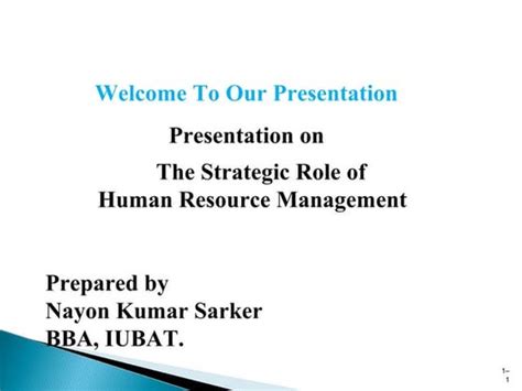 Chp 1 Introduction To Human Resource Management By Mohammad Ali Jaafar Phd Systems Mgmt Ppt