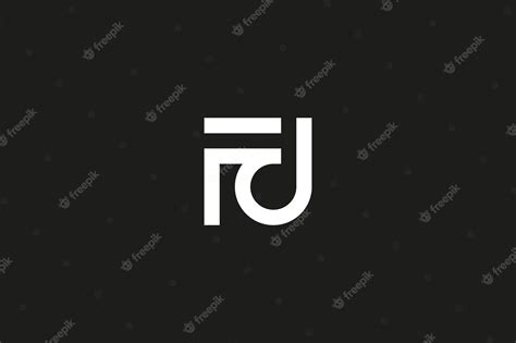 Premium Vector Alphabet Fd Df Initials Monogram Letter Text Logo Design