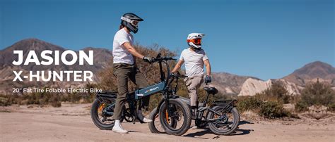 Jasion X Hunter Foldable Electric Bike 1400w Peak Motor 30mph 70