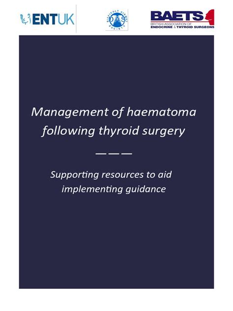 Thyroid Hematoma Pdf Surgery Clinical Medicine