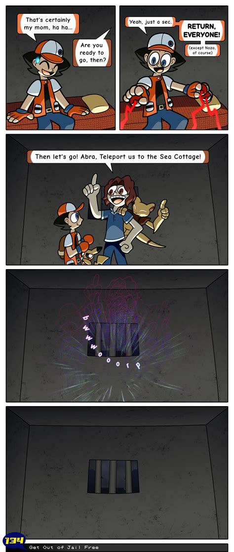 Pokémon Yellow Comics Comic 134 Get Out Of Jail Free