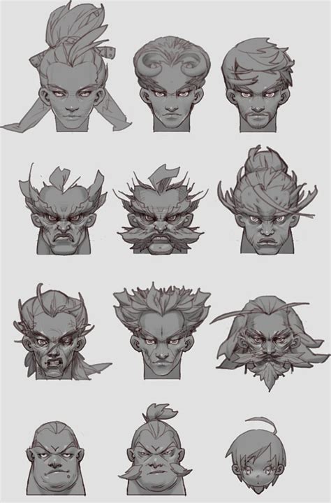 一些练习 熊熊不凶 插画师作品 涂鸦王国 花瓣网