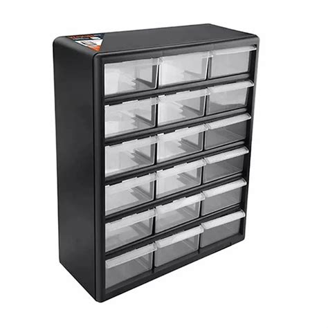 Wokin 18 Drawer Plastic Storage Cabinet 18 Compartment Organizer Wokin 18 Drawer Plastic Storage Cabinet 18 Compartment Organizer