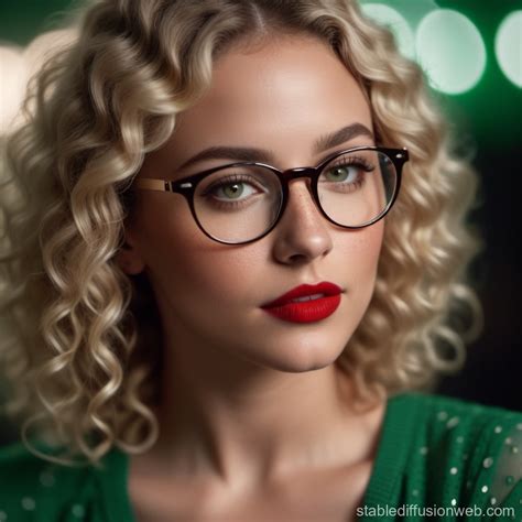 Stylish Clear Eyed Blonde With Freckles Stable Diffusion Online