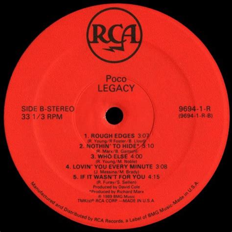 Poco Legacy LP