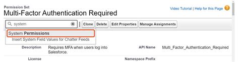 Create A Multi Factor Authentication MFA Permission Set Lumary