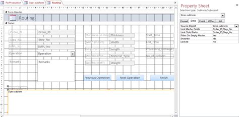 Error On Updating Subform Access 2010 Stack Overflow