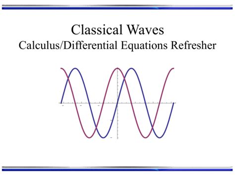 Classical Waves