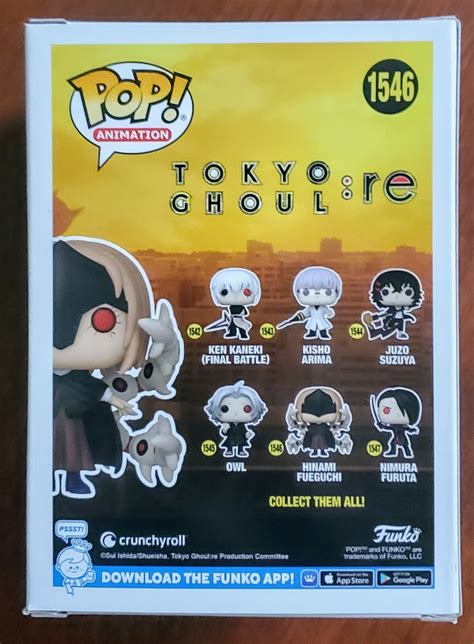Funko Pop Vinyl Tokyo Ghoul Hinami Fueguchi Chase Glow For Sale Online Ebay