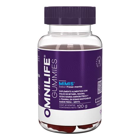 Omnilife Gummies Mimis Bote Con 40 Gomitas Omnilife