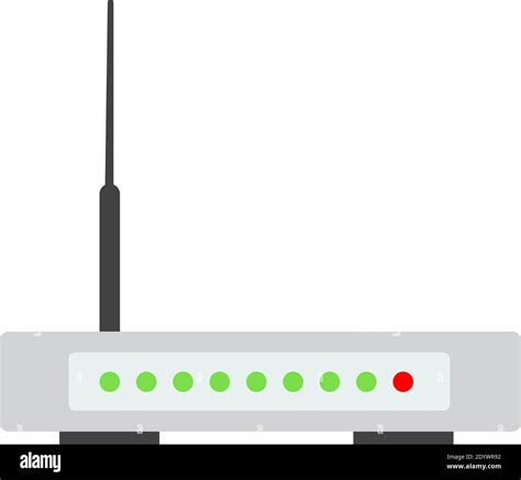 WIFI Router Illustration Vector On A White Background Stock Vector Image Art Alamy